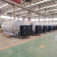 China Milk Processing Plant Usage Milk Storage Cooling Tank with Customized Voltage for sale