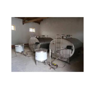 Cina Serbatoio di raffreddamento del latte di spessore 2 mm/2,5 mm con raffreddamento diretto e compressore Copeland in vendita