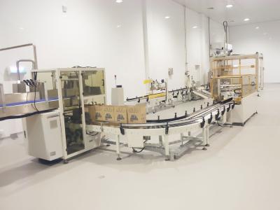 China 100% Vantagem Embalagem automática de embalagem automática para máquinas de embalagem de garrafas à venda