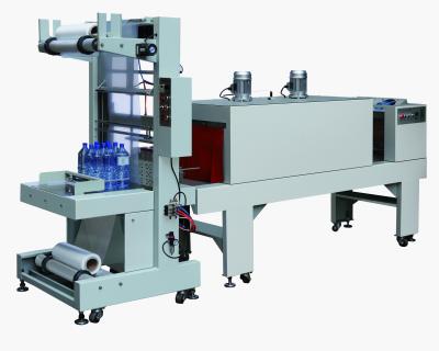 China Semi Automatic Bottle Film Heat Shrink Packing Machine For Wrapping Pop Cans Bottles for sale