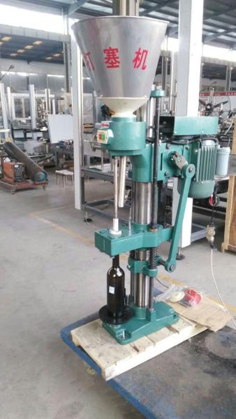 Semi automatic Glass Alcohol wine Bottle sealing Corker Capping Machine