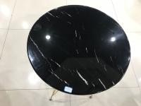 China 60cm Metal Marble Coffee Table for sale