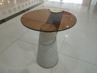 China 65cm Gold Plated Coffee Table for sale