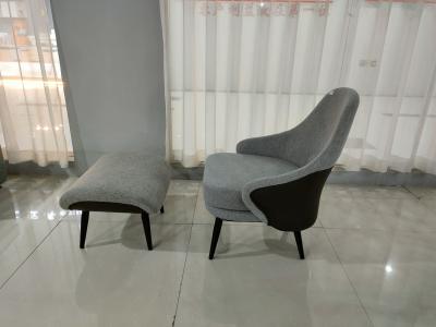 Cina Cotone e tubo di tela Sofa Set del ferro di altezza del tessuto 85cm in vendita