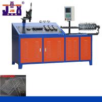 China Barbecue Grill Automatic Molding Machine 80m/Min Wire Chamfering Machine 2D Bender for sale