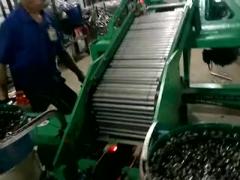 Iron  pipe stopper machine