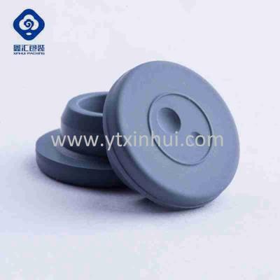 China Manufacturer Bulk Sale 28mm 32mm Grey Medical Infusion Bottle Rubber Stopper for sale