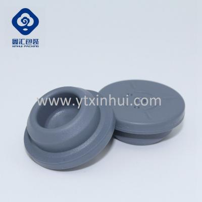 China Manufacturer Bulk Sale 28mm 32mm Grey Medical Infusion Bottle Rubber Stopper for sale