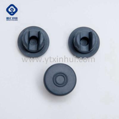 China 20mm 20-D2 Grey & Red Medical Vials Butyl Rubber Stopper for Lyophilized Vial for sale