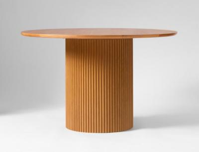 Cina Tavolo da pranzo in legno semigloss contemporaneo H750mm Include tavolo e sedia in vendita
