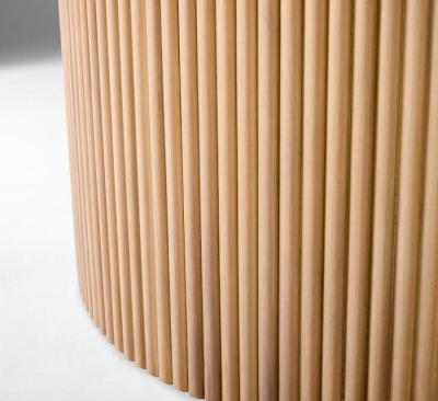 Cina Tavolo da pranzo in legno semigloss contemporaneo H750mm Include tavolo e sedia in vendita