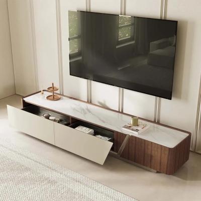 China Modern gesinterd stenen tv-meubel voor de woonkamer Te koop