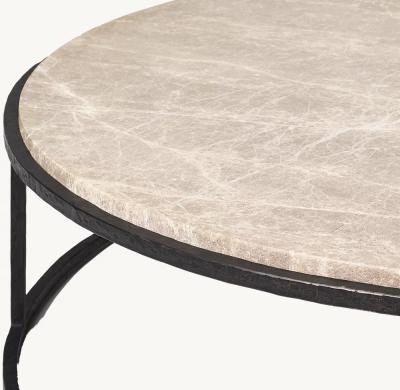 Cina In acciaio inossidabile mobili da tavola rotonda set per la casa moderna taglie personalizzate disponibili in vendita