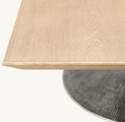 Cina Arredamento moderno per tavolino da caffè dimensioni e stili personalizzabili con copertura in legno sinterizzato in vendita