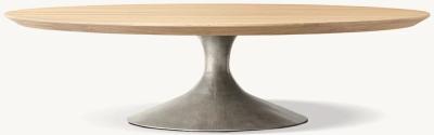 China Mobiliário moderno de mesa de café retangular para sala de estar em aço inoxidável e pedra sinterizada à venda