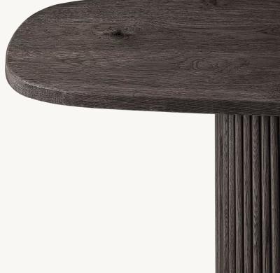 China Moderne slaapkamerconsole tafel aanpasbaar met houtglas of keramische bovenkant Te koop