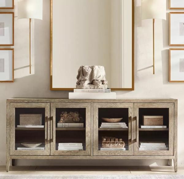 Quality Custom Bedroom Console Table Furniture With Stainless Steel And Sintered Stone for sale