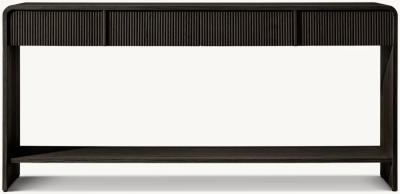 China Roestvrij staal en gesinterd steen moderne console tafel 2000mm voor slaapkamer Te koop