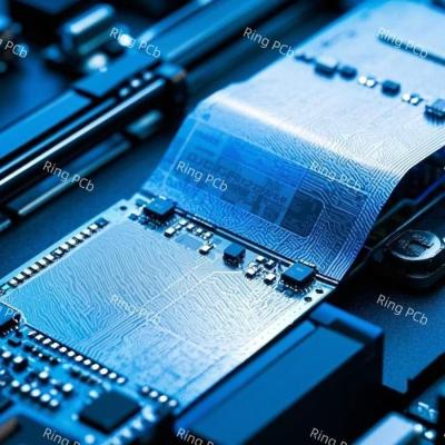 China Order Custom Rigid Polyimide Flex PCB PCBA ENIG Immersion Silver Finishes for sale