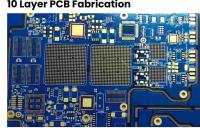 China Custom High Quality 10 Layers PCB Multilayer PCB Fabrication  One Stop PCB& PCB Assembly Solution for sale
