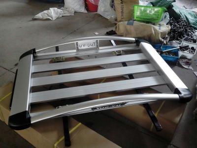 China Dongsui Car Roof Rack Aluminum Silver Style Rails 100% Tested Highly Durable for sale
