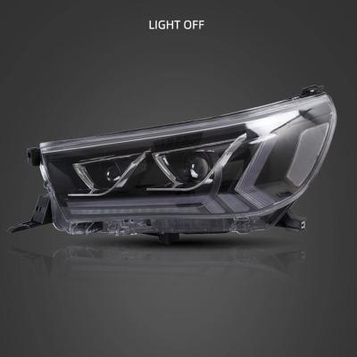 China Durable Turning LED Headlight Tail Light With Halogen Light Bulb for sale
