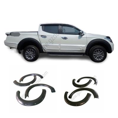 China Car Accessories Truck Fender Flares For Triton L200 2005-2015 Pick Up Protect Wheel for sale