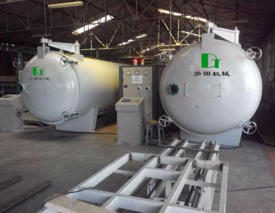China 3CBM high frequency vacuum wood dryer from Duotian for sale