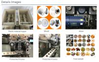 China Filled Pineapple Cake Automatic Encrusting Machine PLC Control for sale