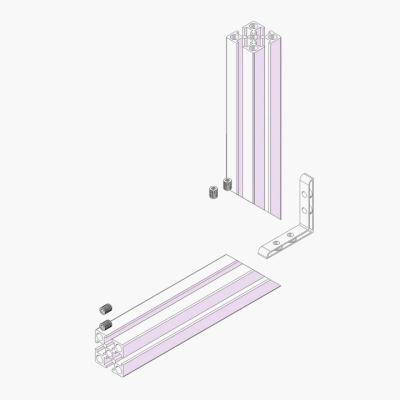 China Inside Bracket 90 Degrees Inside Angle Connector Plating for Precision Hardware Products for sale