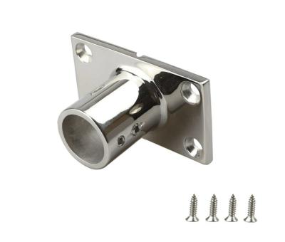 China OEM CNC Hardware Parts Stainless Steel Guide Base with Rectangular Base Accessories for sale