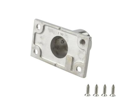 China OEM CNC Hardware Parts Stainless Steel Guide Base with Rectangular Base Accessories for sale