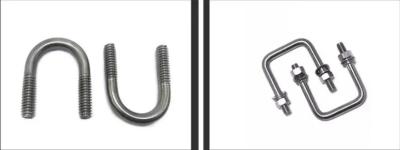 Cina Parti di hardware CNC OEM Hardware a bullone in U lavorato con stampaggio e rivestimento in polvere in vendita