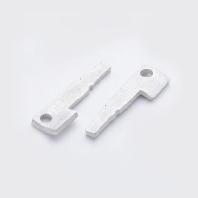 China Stamping Process Custom Carbon Steel F Terminal for Precision Hardware Powder Coated for sale