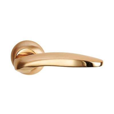 China Stamping Process Door Lock Hardware in Zinc Alloy Aluminum Alloy and Polished Brass for sale