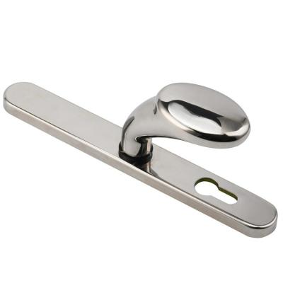 China OEM CNC Hardware Parts Stainless Steel Door Handle Die Casting with Stamping Process for sale
