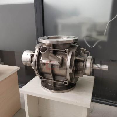 China Powder Rotary Valve for High Capacity Feeding Fan of Cast Iron Star Unloader Producer for sale