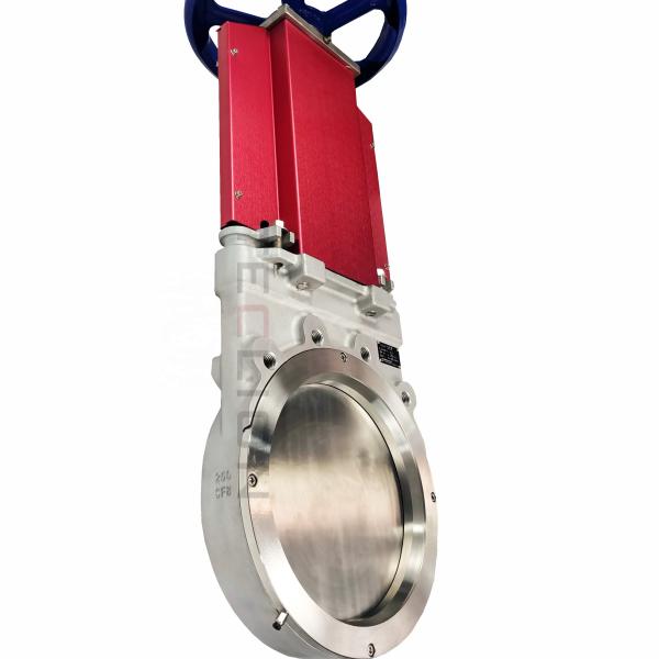 Quality DN600 316SS Knife Pneumatic Gate Valve For Food Industry for sale