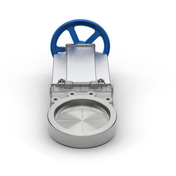 Quality Cast Steel Slide Pneumatic Knife Gate Valve DN150-DN400 for sale