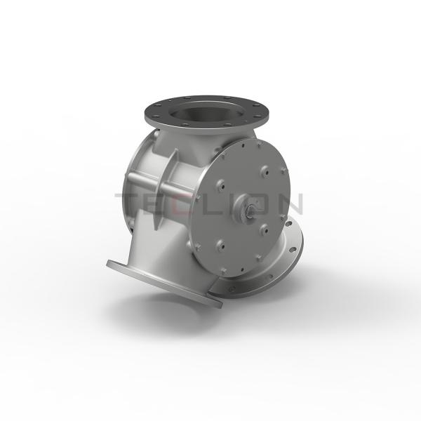 Quality DN100-DN300 Air Duct Diverter Valve Plate For Pneumatic Conveying for sale
