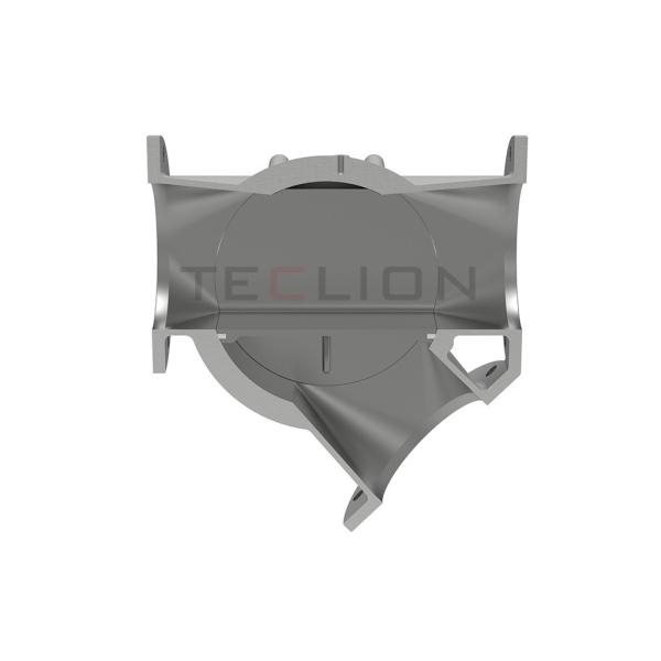 Quality DN100-DN300 Air Duct Diverter Valve Plate For Pneumatic Conveying for sale