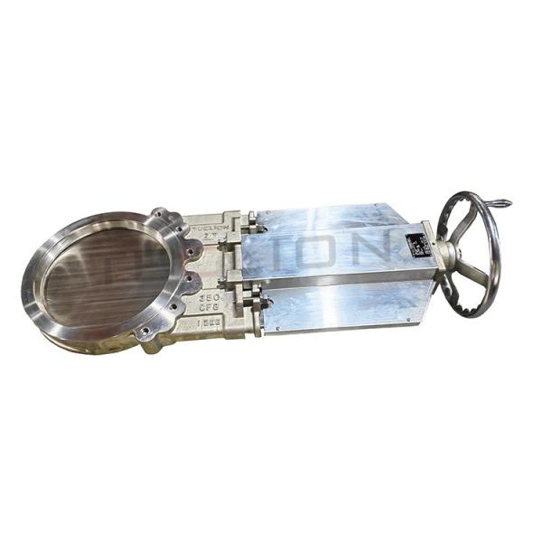 Quality Hydraulic Pneumatic Knife Edge Slide Gate Valve DN80-DN600 for sale