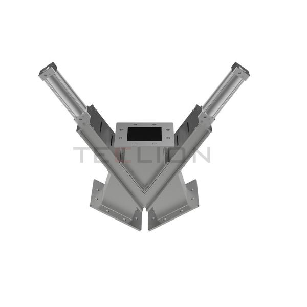 Quality Gate Gravity Diverter Valve Two Way For Gravity Flow Double Knife for sale