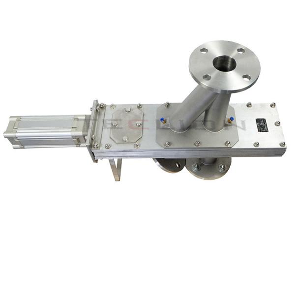 Quality Customized 3 Way Pneumatic Diverter Gate valve For Gravity Flow for sale
