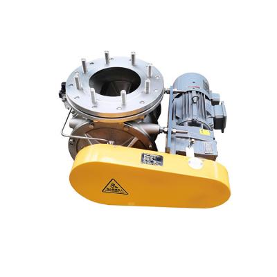 China OBM Gravity Flow Cyclone Rotary Valve Air Locks 304SS for Auger Feeding for sale