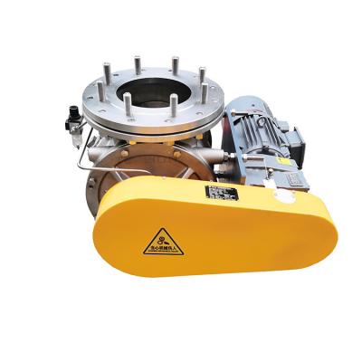 China OBM Gravity Flow Cyclone Rotary Valve Air Locks 304SS for Auger Feeding for sale