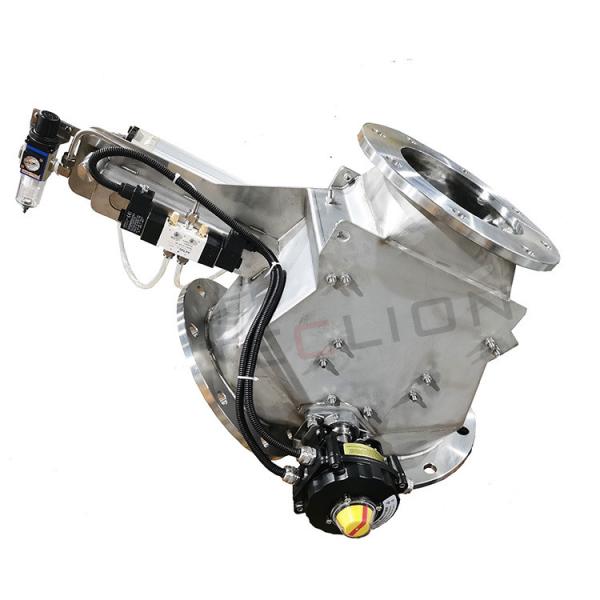 Quality Powder Granular Feeding Gravity Diverter Valve Flap With Swing Plate for sale