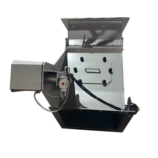 Quality Powder Granular Feeding Gravity Diverter Valve Flap With Swing Plate for sale