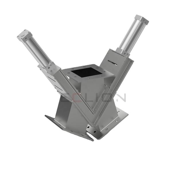 Quality Double Knife Pneumatic Duct Diverter Valve For Powders Granular Customized for sale