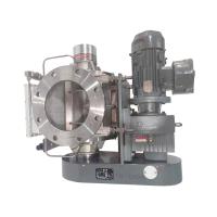 Quality Pneumatic Rotary Airlocks Valve Vane Feeder For Spring Return Actuator for sale